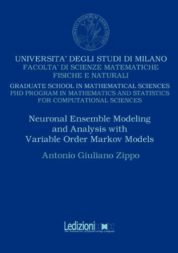 Neuronal Ensemble Modeling And Analysis With Variable Order