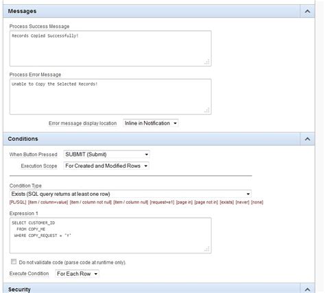 Tabular Form Copy Records In Oracle Apex Stack Overflow