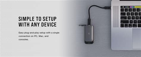 Amazon Com Corsair EX100U 4TB Portable USB Type C Storage Drive Blazing Fast Storage To Any