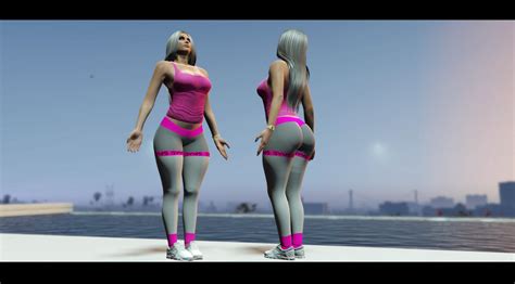 Gymnastic Mp Female Ped Gymnastic Leggings And Top Full Body Mod Gta5