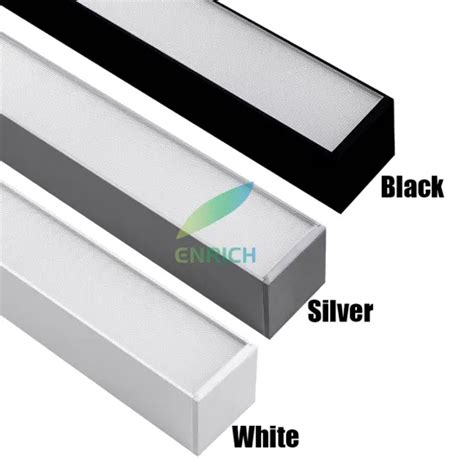 Modern 75mm Linear LED Pendant Light Dimmable Creative Prismatic Diffuser Indoor LED Linear