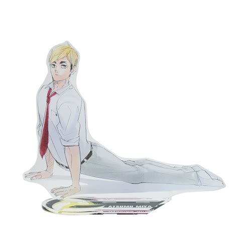 Haikyu Acrylic Mega Figure Atsumu Miya Newly Drawn Illustration Ver