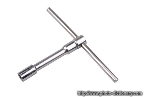 Socket Spanner Photo Picture Definition At Photo Dictionary Socket Spanner Word And Phrase