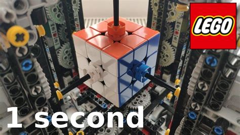 Lego Robot Solves Rubiks Cube In 60 Seconds