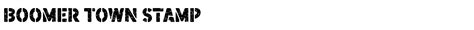 Boomer Town Font Webfont And Desktop Myfonts
