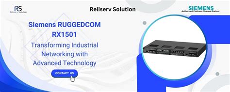 Siemens Ruggedcom Rx1501 Ethernet Switch