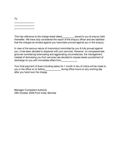 Best 13 Termination Letter Artofit