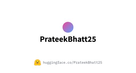 Prateekbhatt25 Prateek Bhatt