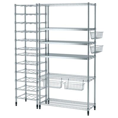 Metal And Storage Racks Storage Shelves Ikea