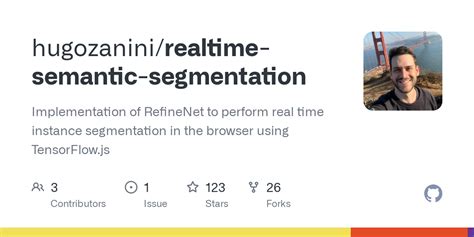 github hugozanini realtime semantic segmentation implementation of refinenet to perform real
