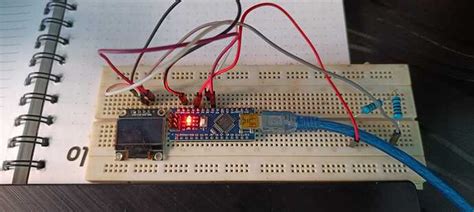 Arduino Nano With Ssd1306 I2c Oled Analog Display With Displays
