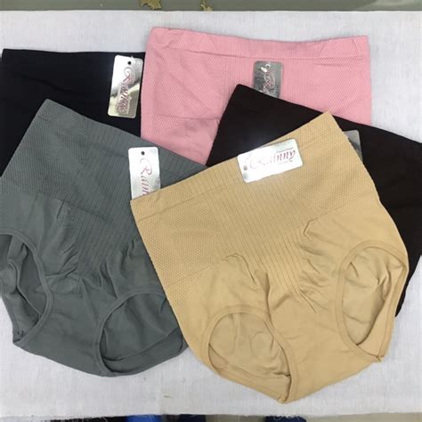 กางเกงในเอวสูงเก็บพุงกระชับหน้าท้อง ยางยืดสวมใส่ง่าย1 ตัว38บาท Shopee Thailand