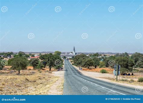 Northern Entrance To Kenhardt In The Northern Cape Editorial