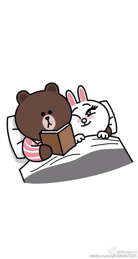 18 Best BROWN AND CONY Images On Pinterest Cony Brown Line Sticker And Line Friends