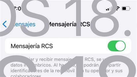 Ios 184 Amplía La Compatibilidad Con Rcs En La App Mensajes Para Más
