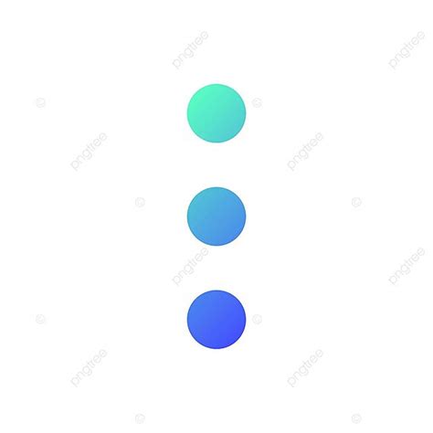 Pixelperfect Linear Ui Icon Of A Gradient Vertical Menu With Three Dots Vector Gradient Push