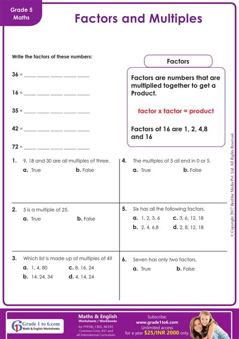 Grade 5 Maths Written Calculation Workbook Teaching Resources