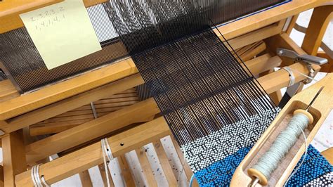 Huck Lace Weaving Pattern Spotlight Warped Fibers