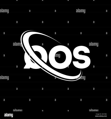 qos logo design stock vector images alamy