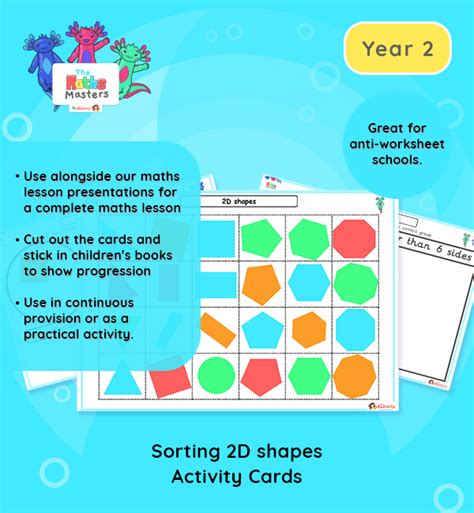 Year 2 Sorting 2d Shapes Activity Cards Year 2 Shape Activities