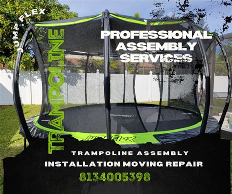 Trampoline Assembly Services St Pete Fl Patch
