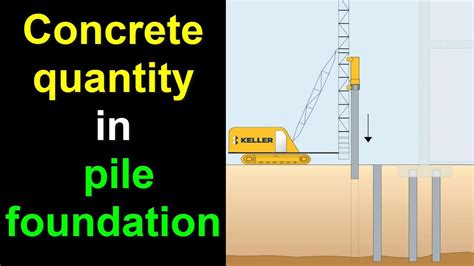 How To Calculate Quantity Of Concrete In Pile Foundation YouTube