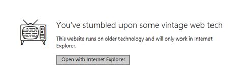 Unable To View The Site On Microsoft Edge · Issue 20742 · Webcompat