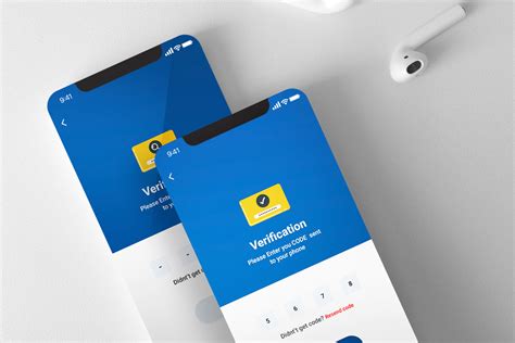 Forgot Password Mobile UI Kit Design Behance