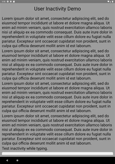 React Native User Inactivity Check Npm