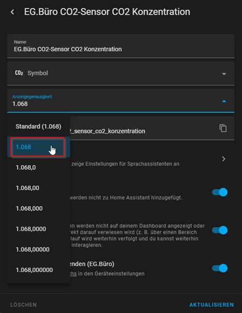 Standard Precision Not Working Correctly · Issue 17487 · Home Assistantfrontend · Github