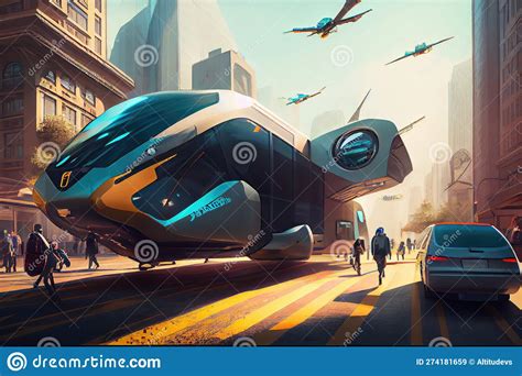 Autonomous Mobility System Transporting Passengers Through Busy And