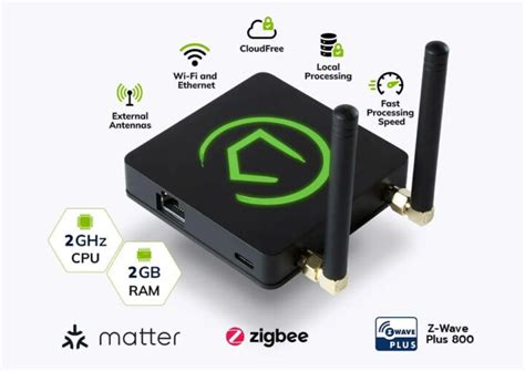 Hubitat Elevation Model C 8 Pro อุปกรณ์ Home Automation Hub รองรับ
