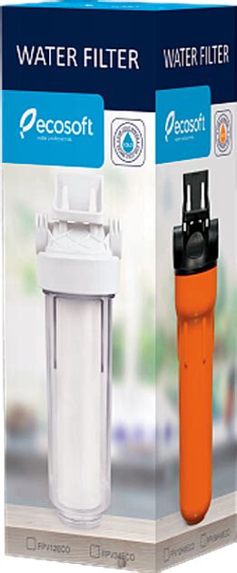 Фильтр Ecosoft Fpv34eco 3 4 для холодной воды фото отзывы характеристики в интернет