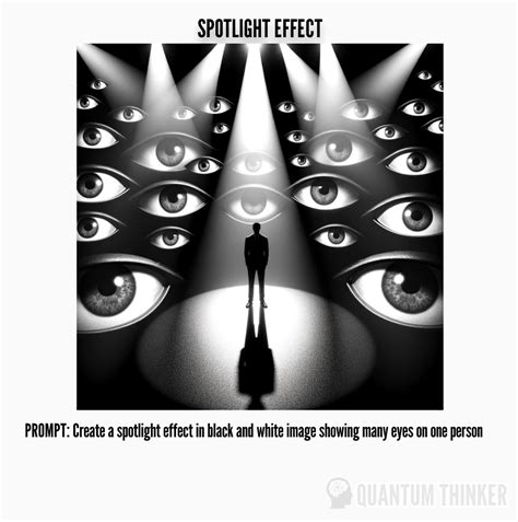 Spotlight Effect I Wish I Had Known This Davinci Code From Psychology