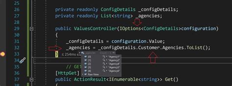 get json array using configuration in asp core thecodebuzz