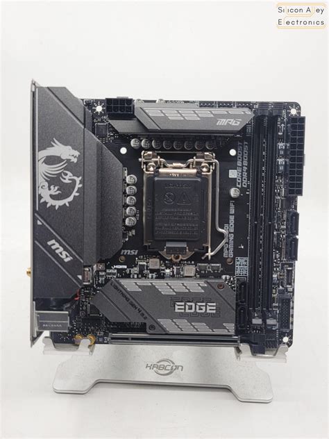 Msi Mpg B560i Gaming Edge Wifi Intel Lga 1200 Itx Motherboard Silicon Alley Electronics