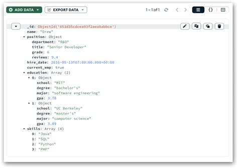 SSIS SSRS SQL Server Information Introducing The MongoDB Document