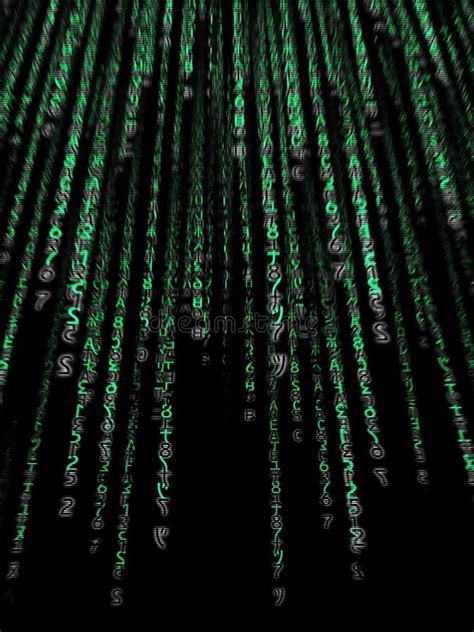 Green Binary Code Stock Illustration Illustration Of Alert 58483777