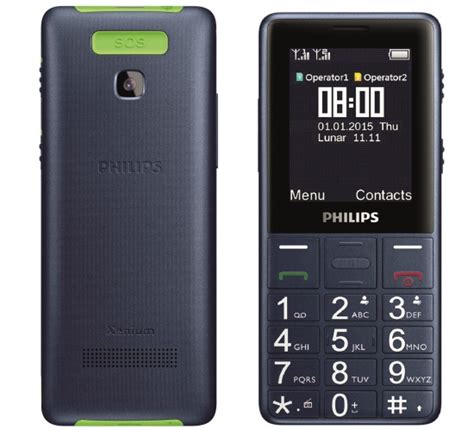 Кнопочные телефоны Philips: все каталог