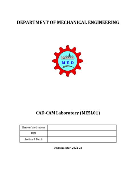 5th Sem Cad Cam Lab Manual Pdf Cartesian Coordinate System