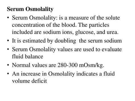 Serum Osmolality Results At Kai Chuter Blog