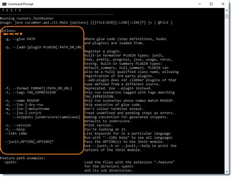 How To Run Cucumber Test From Command Line Terminal