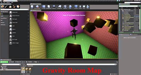Unreal Engine 4 Custom Gravity Plugin Youtube