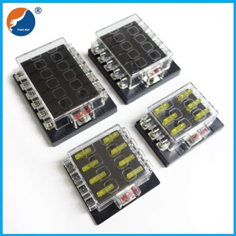 China Customized 12 Way Multiple Blade Fuse Block With Screw Terminal Manufacturers Suppliers