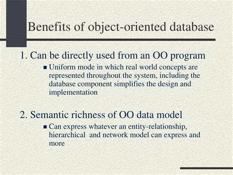 Ppt Object Oriented Methods Database Technology Powerpoint Presentation Id6530713