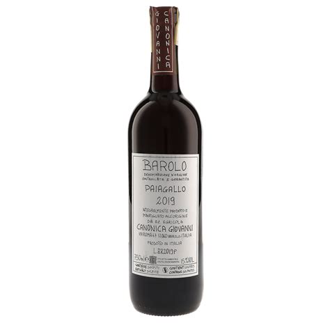 2019 Giovanni Canonica Barolo Paiagallo Thatchers Wine