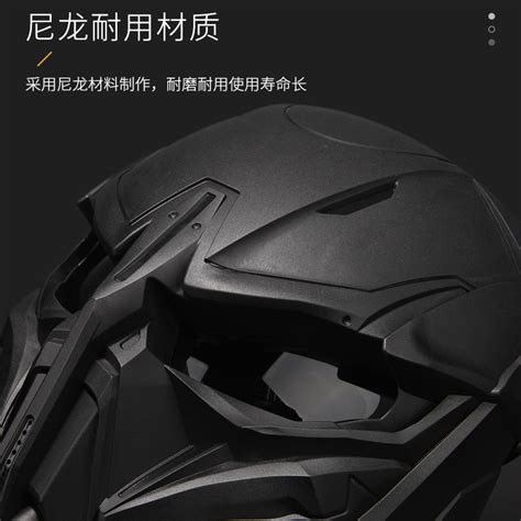 战术兵惩戒者面具二代科幻全脸护脸军迷cs野装万圣节扮面罩道具 虎窝淘