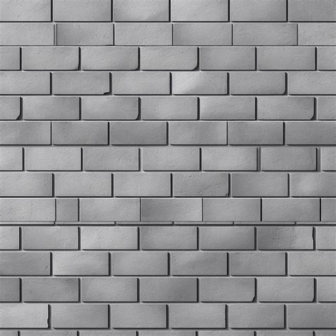 premium photo 3d rendered top view of grey brick wall pattern
