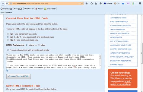 how to convert text to html online [tip] dottech