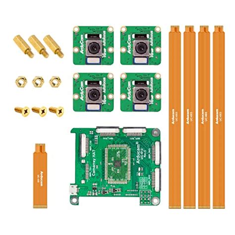 Arducam MP Autofocus Quad Camera Kit For Raspberry Pi MP IMX Autofocus Synchronized
